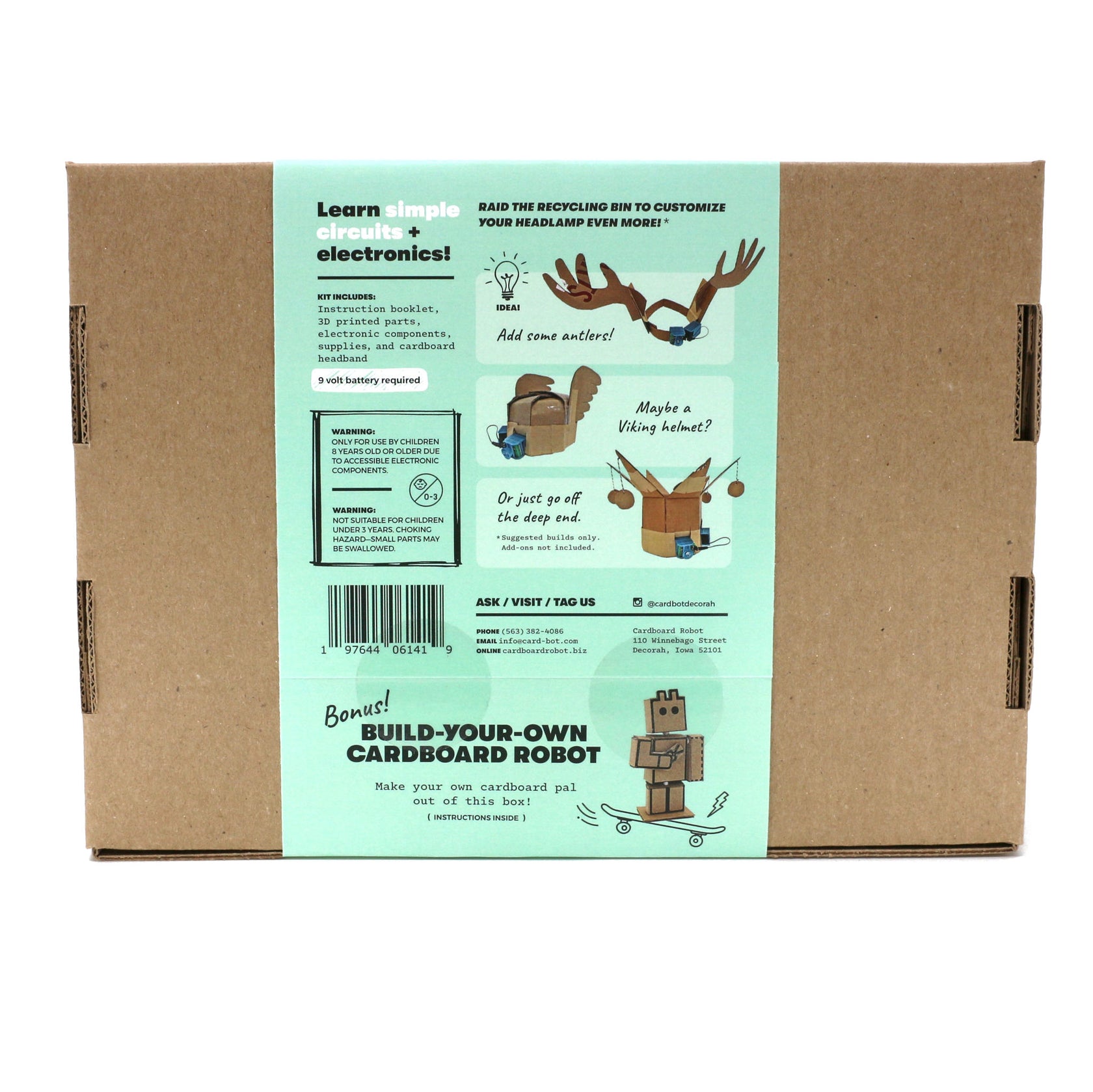 Cardboard Robot - a store for makers