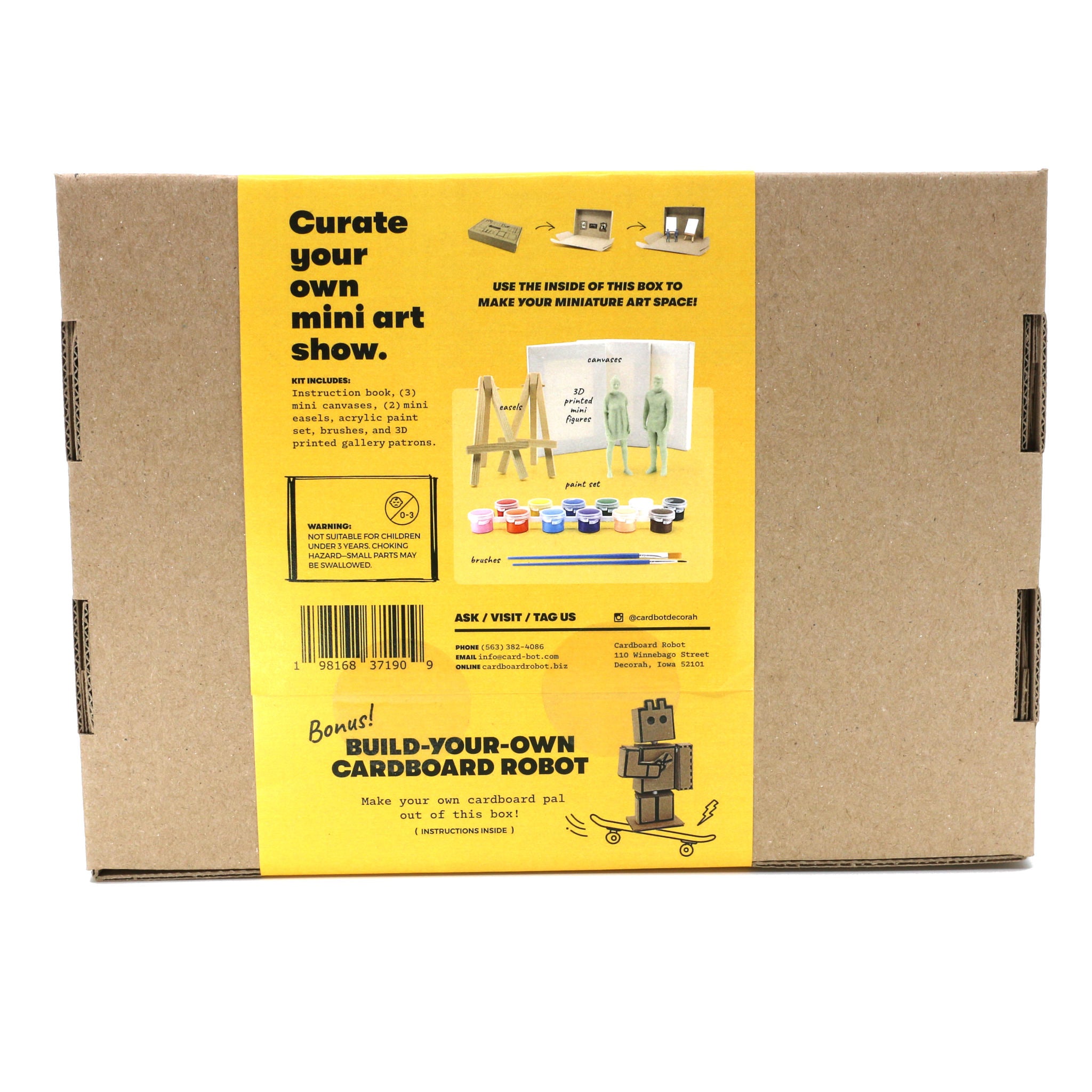 Cardboard Robot - a store for makers